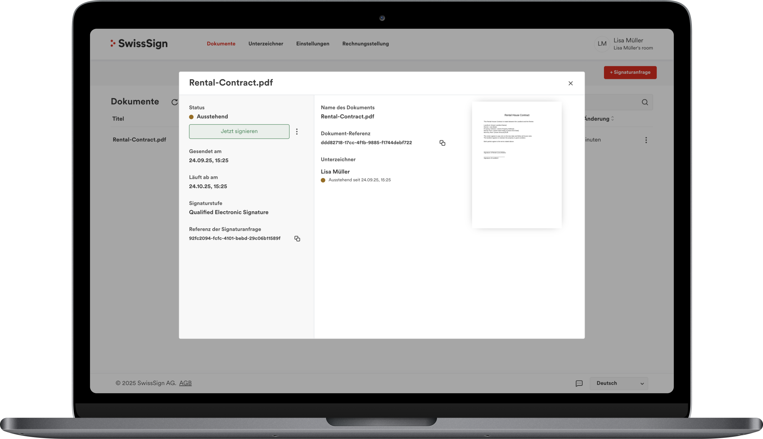 Digitale Signaturen: Web-Service | SwissSign